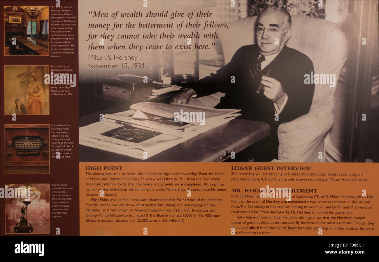 Milton hershey portrait hi-res stock photography and images - Alamy