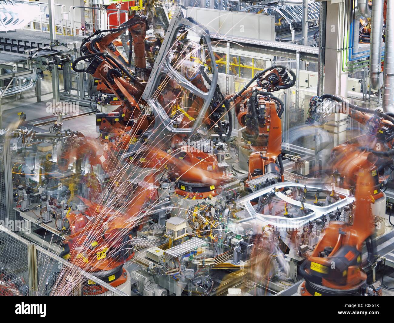 BMW manufacturing plant, Munich, Germany Stock Photo - Alamy