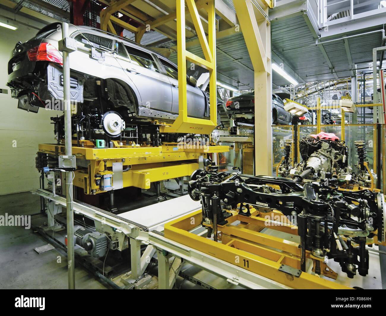 Production of cars in BMW World, Munich, Germany Stock Photo - Alamy