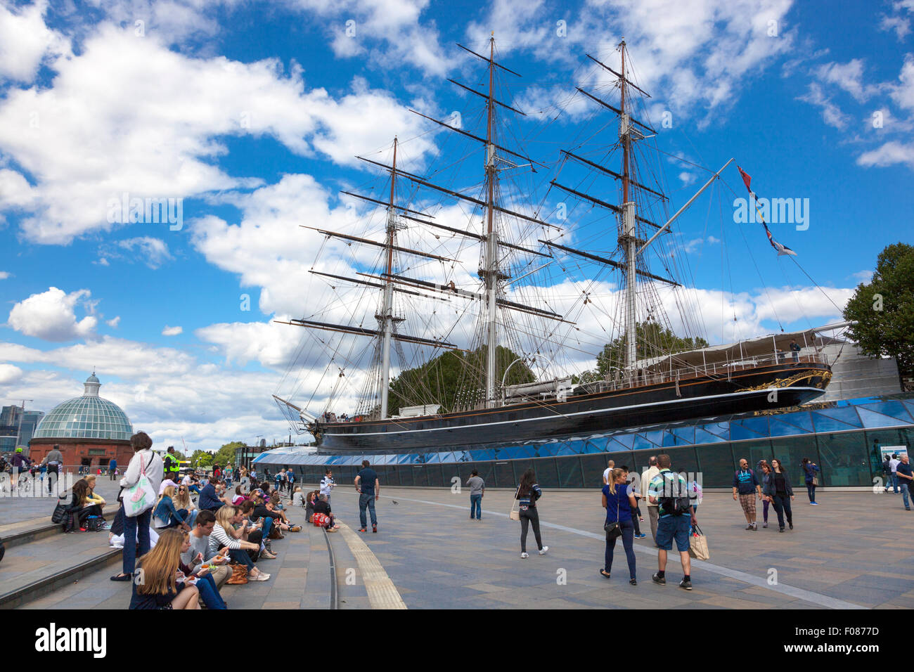 The Cutty Sark in Greenwich, London England Stock Photo - Alamy