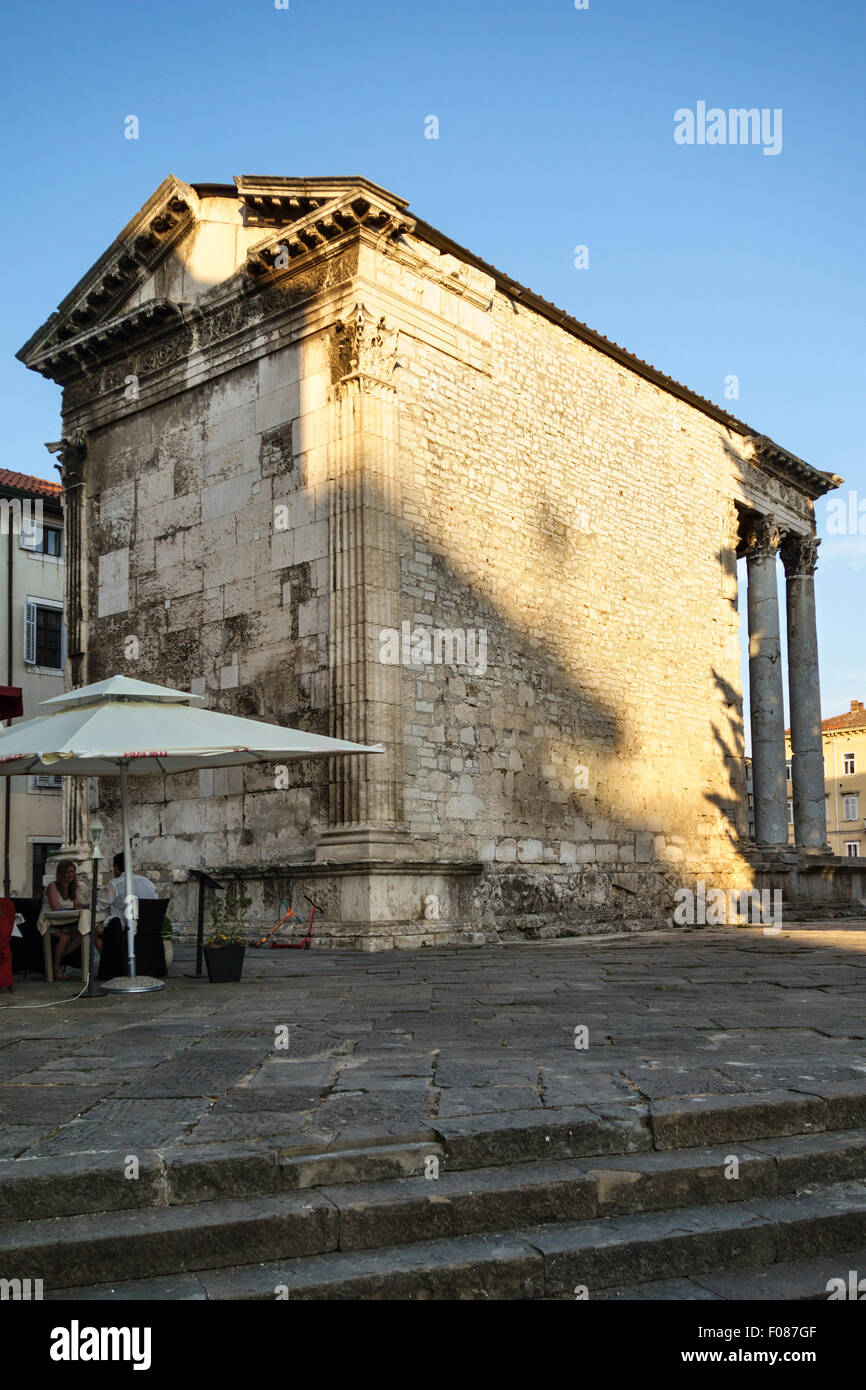 Temple of augustus hi-res stock photography and images - Alamy