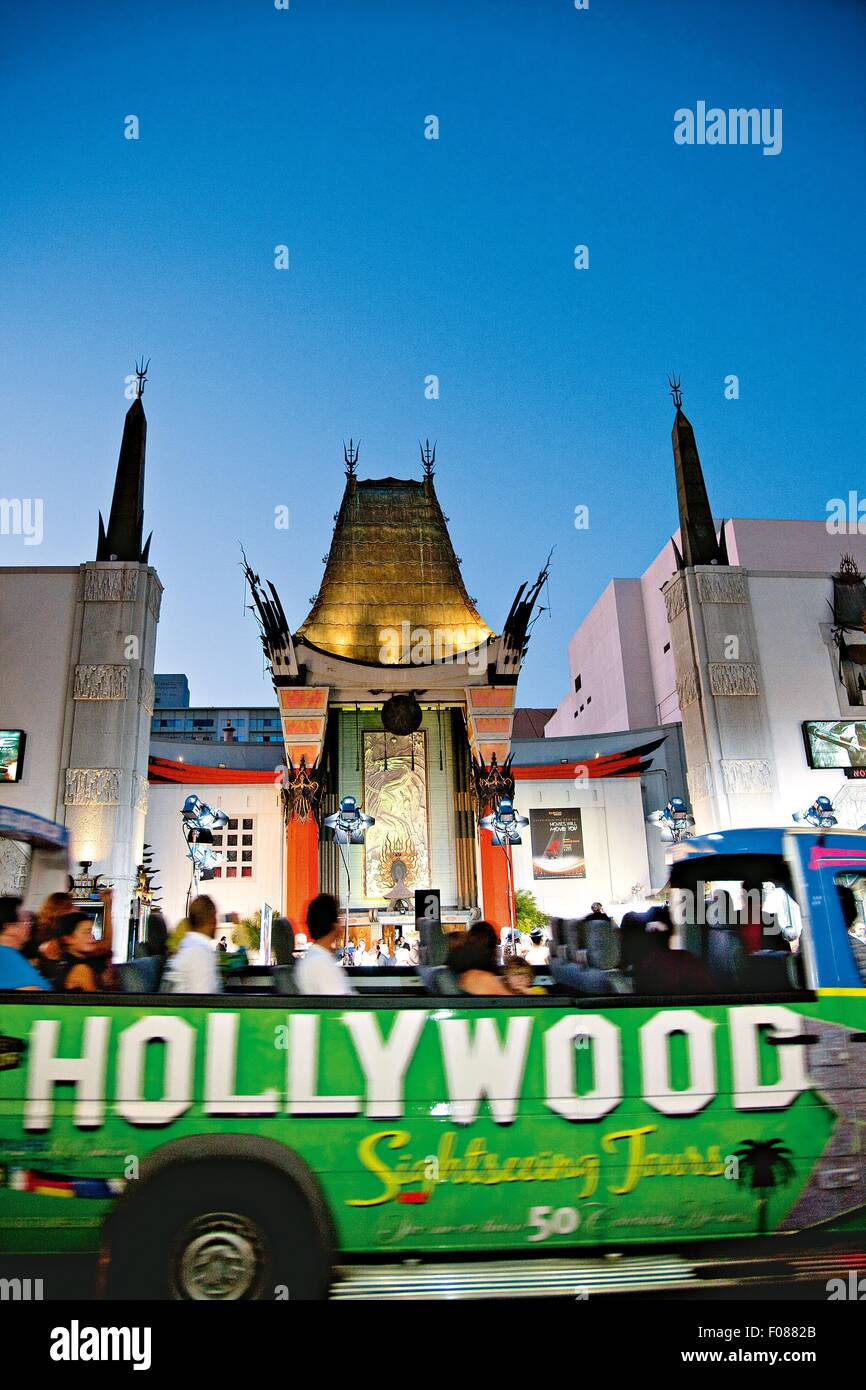 Grauman's Chinese Theatre at Los Angeles, California, USA Stock Photo ...