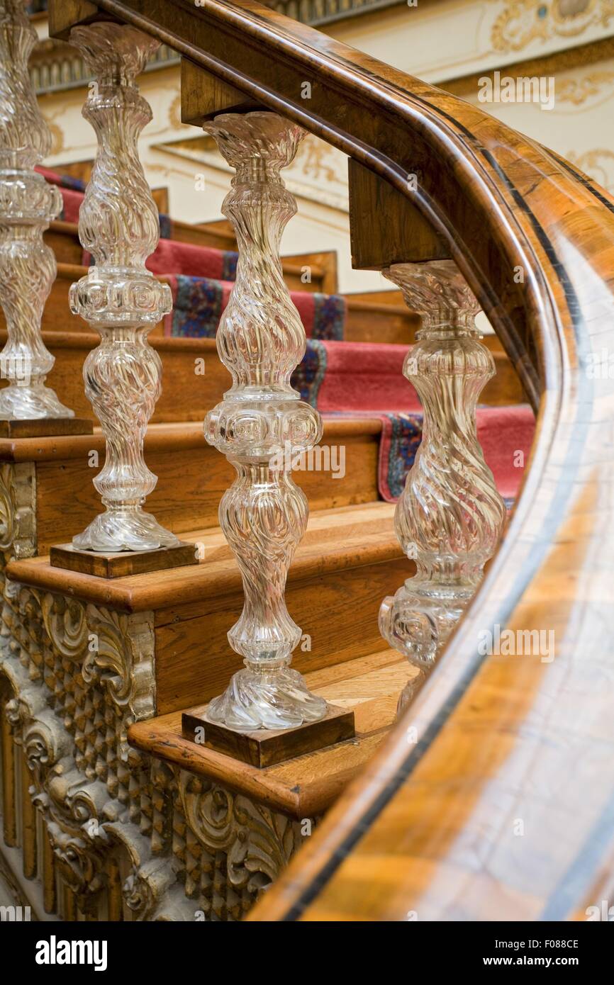 Dolmabahce palace istanbul staircase hi-res stock photography and ...