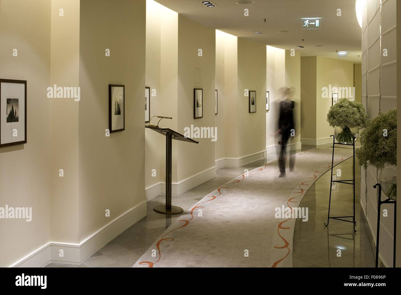 Man walking hallway house hi-res stock photography and images - Alamy