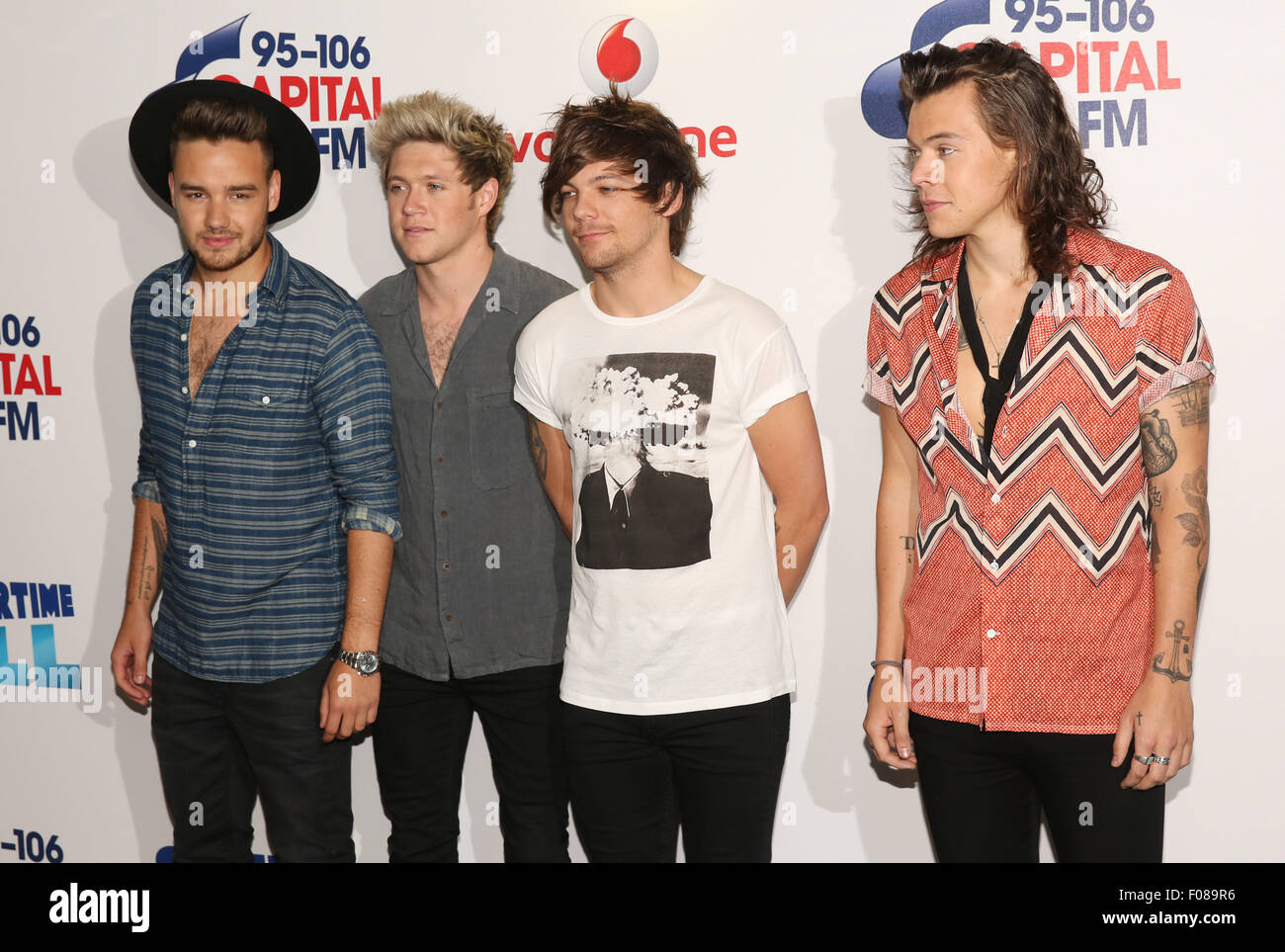Capital FM Summertime Ball - Arrivals Featuring: One Direction, Liam ...