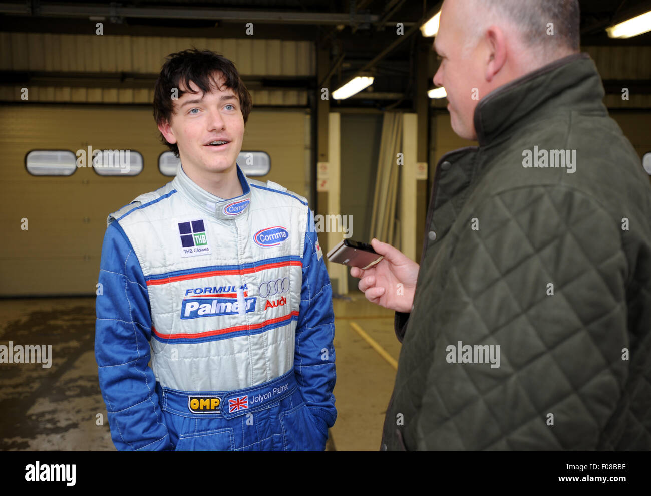Jolyon Palmer, DoB 20/01/1991, racing driver son of Jonathan Palmer ...