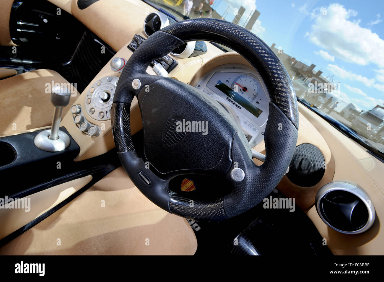2008 Koenigsegg CC8S convertible supercar Stock Photo - Alamy