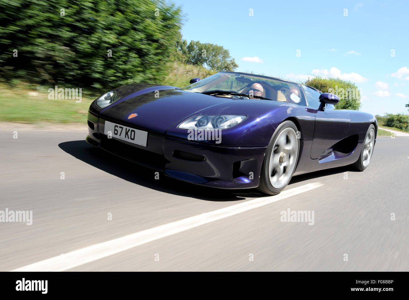 2008 Koenigsegg CC8S convertible supercar Stock Photo - Alamy