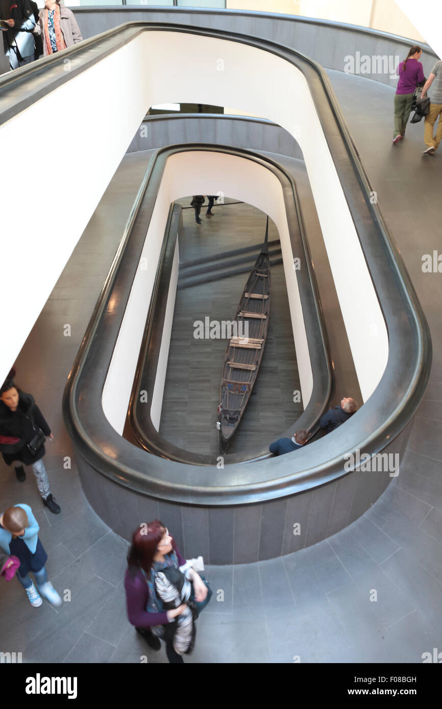 Oval ramp walkway. Vatican Museums and Gardens, Vatican City, Rome ...