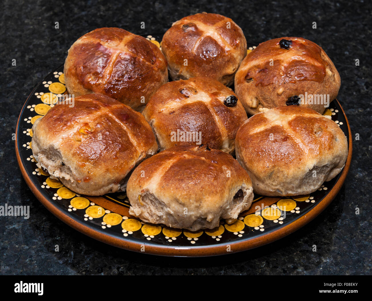 Hot cross buns hi-res stock photography and images - Alamy