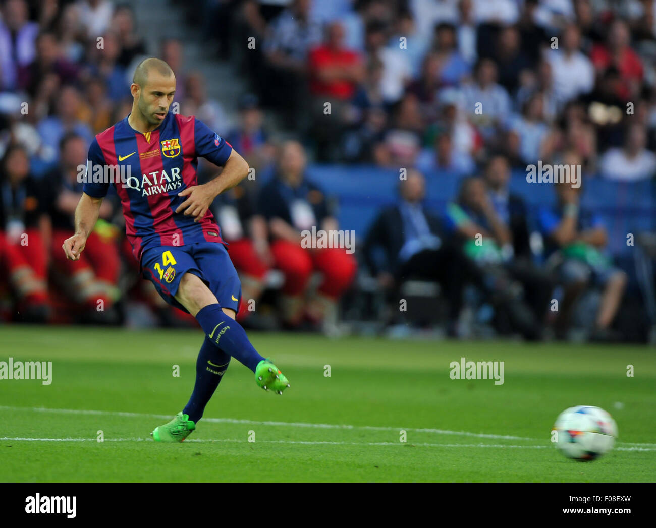 UEFA Champions League Final between Juventus and FC Barcelona at ...