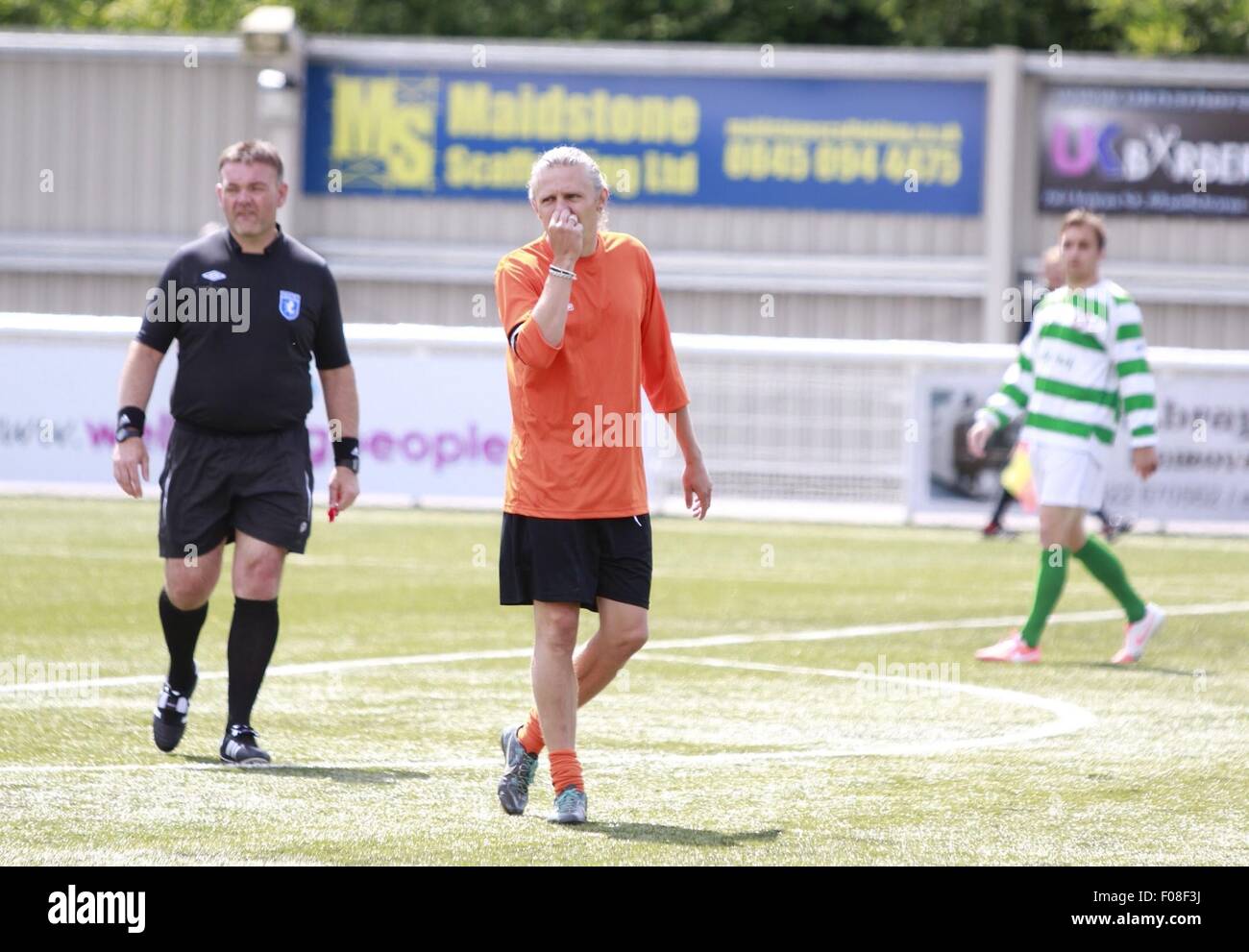 Charity football match against Razor Ruddocks and Gazza 11 vs. Micky ...