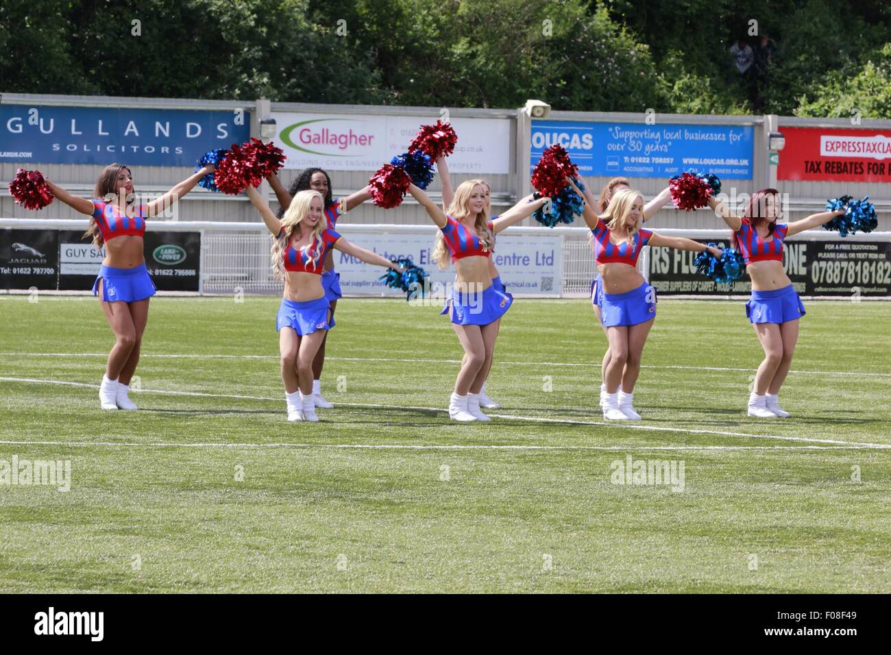 Ashford Charity Funds match held at Maidstone United's Gallagher ...