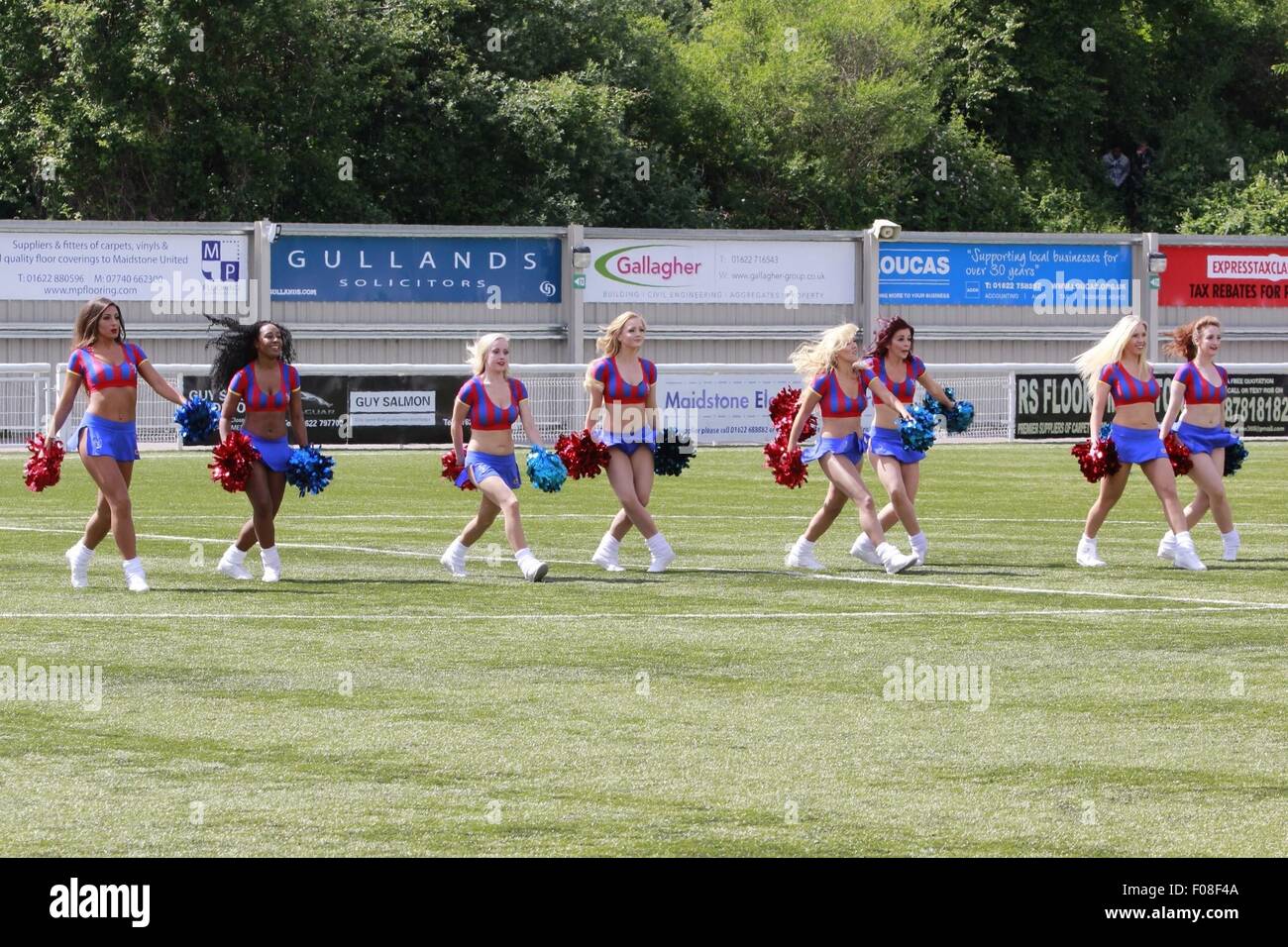 Ashford Charity Funds match held at Maidstone United's Gallagher ...