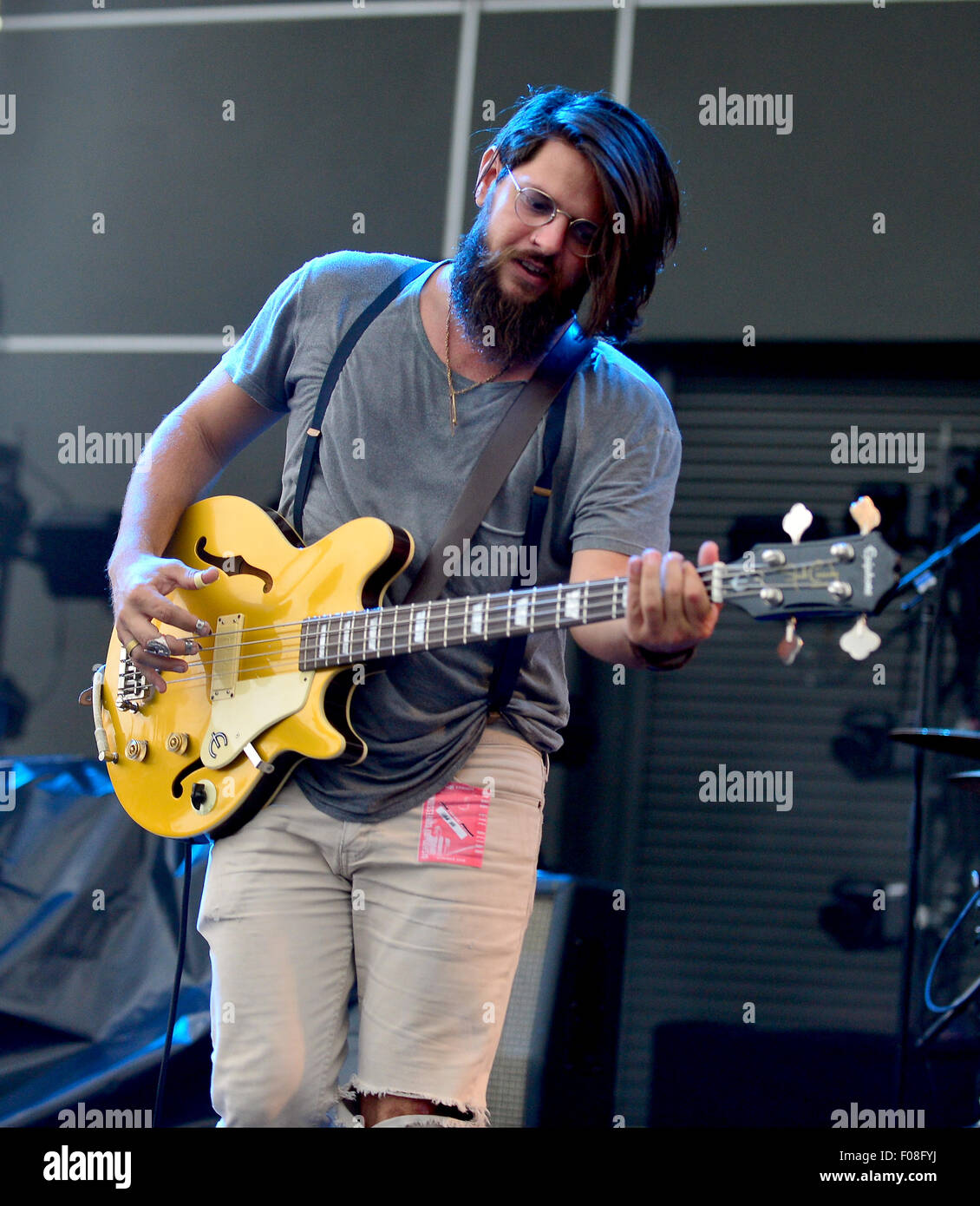 The Band Kids perfoming live on stage at Bayfront Park Amphitheatre ...