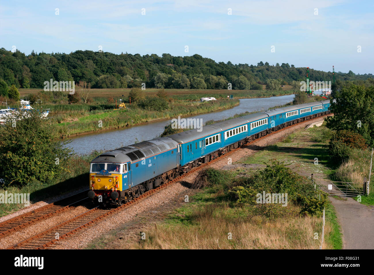 Blue pullman diesel hi-res stock photography and images - Alamy