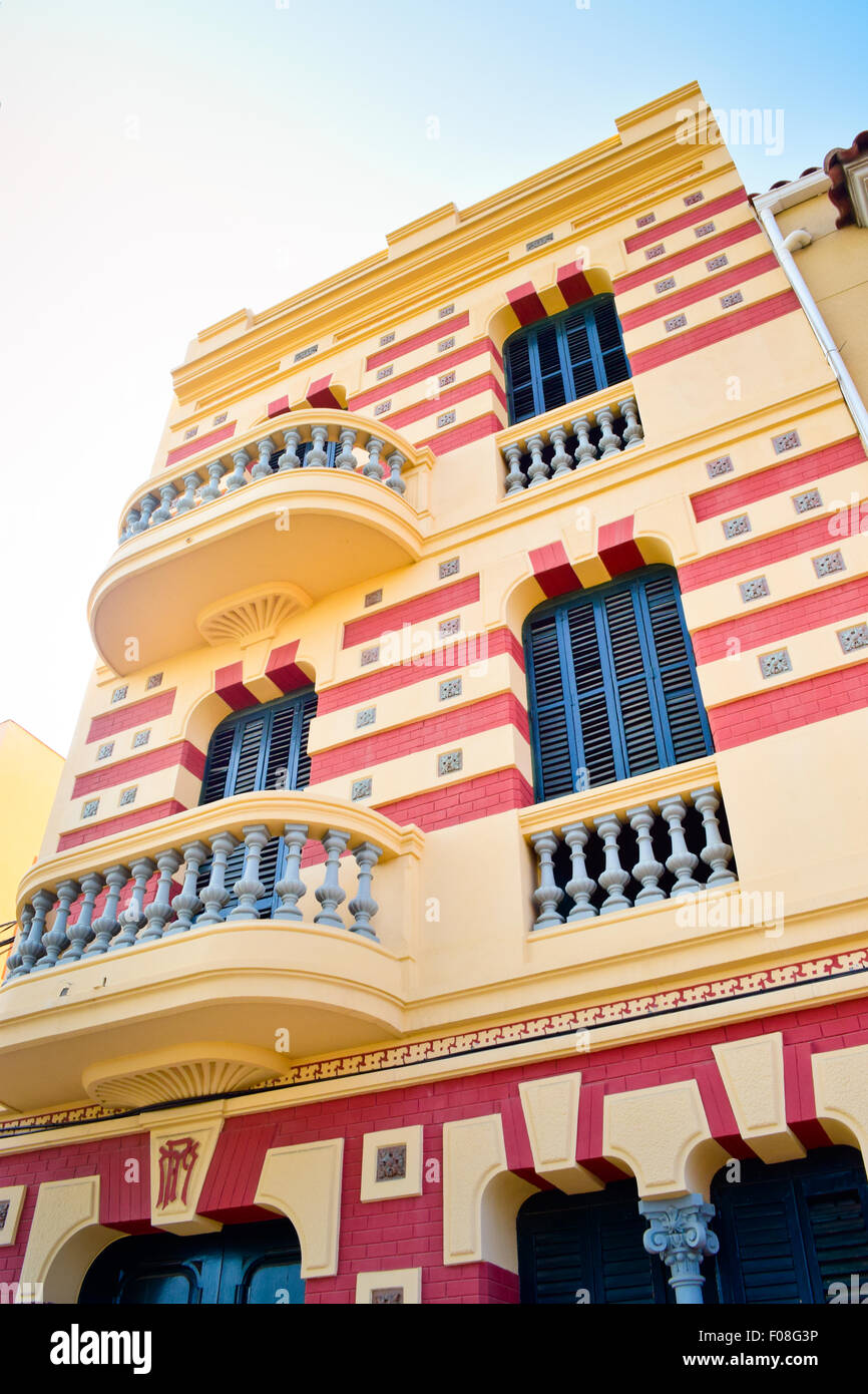 Cal Senyor, residential building. Masnou, Maresme, Catalonia, Spain ...