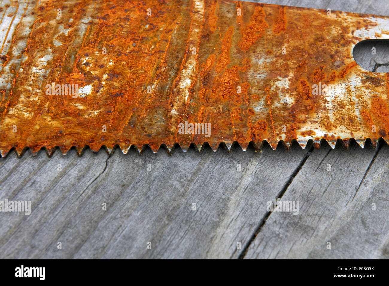 Old rusty saw hi-res stock photography and images - Alamy