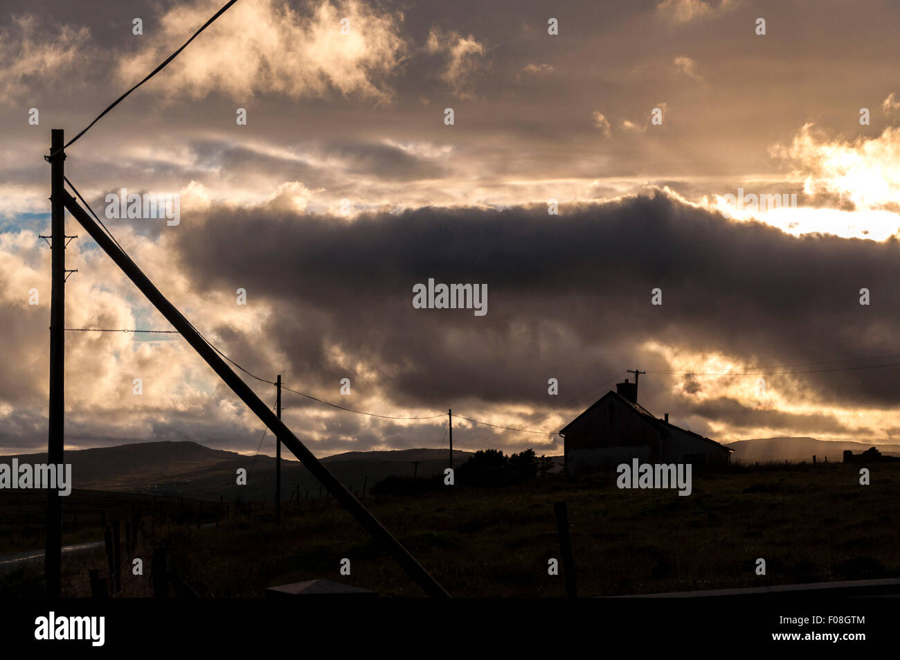 Donegal ireland map hi-res stock photography and images - Alamy