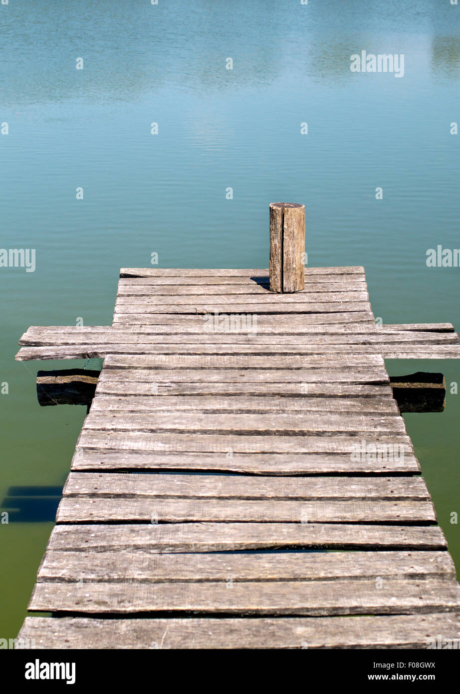 Wooden dock pier water summer hi-res stock photography and images - Alamy