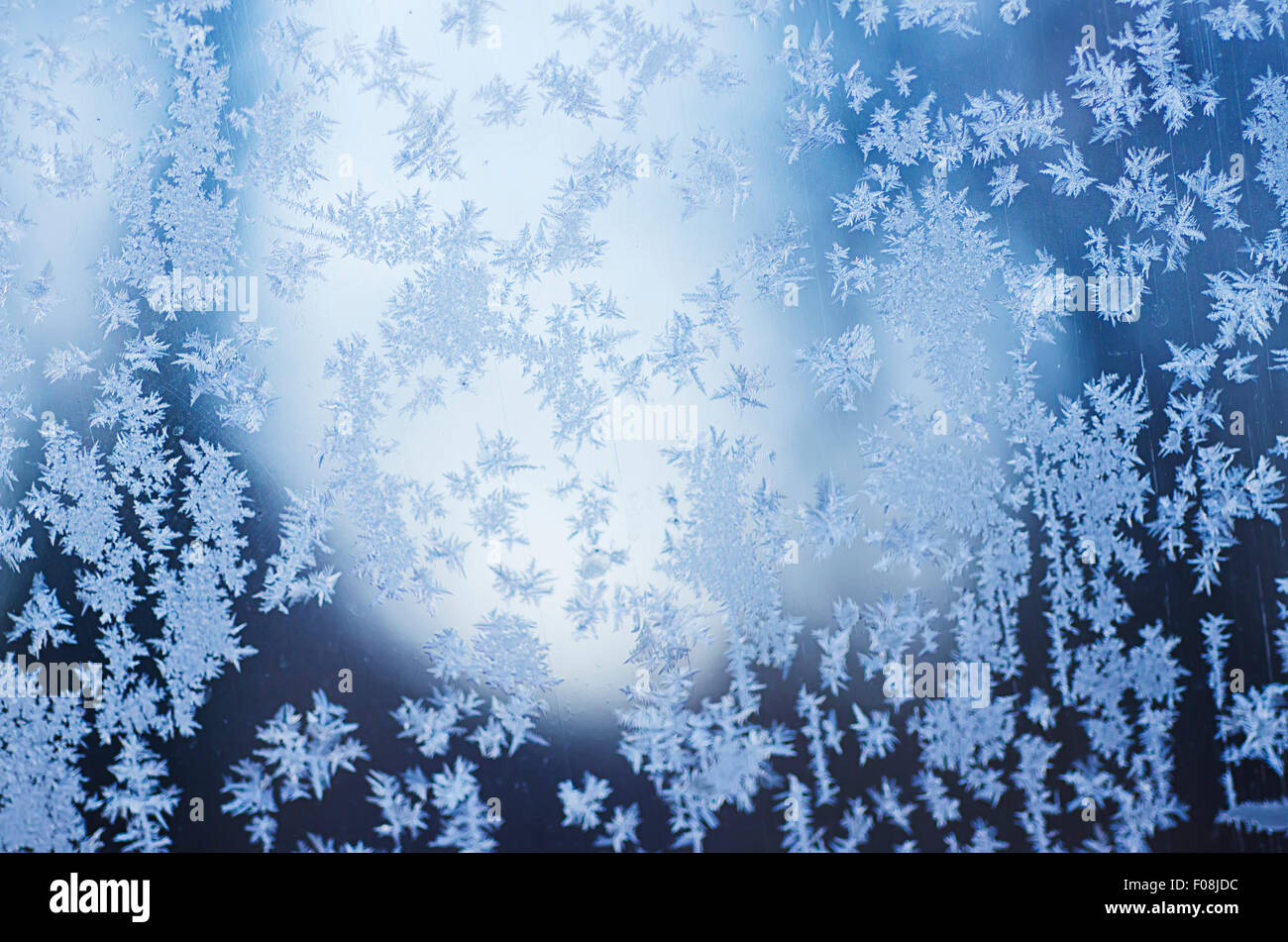 Winter iced background Stock Photo - Alamy