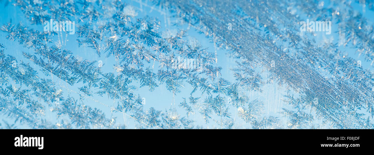 Winter iced background Stock Photo - Alamy