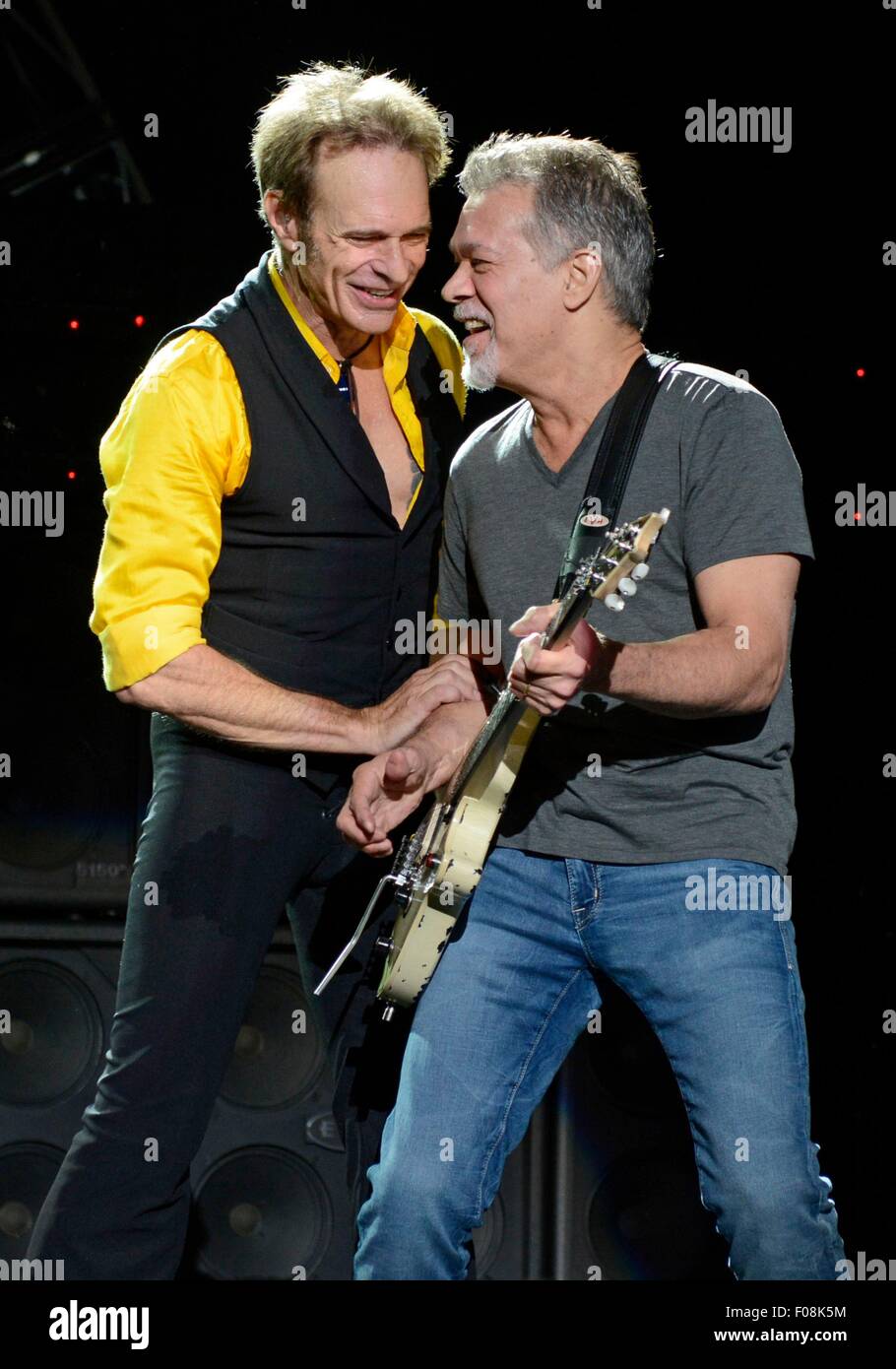 Eddie Van Halen David Lee Roth