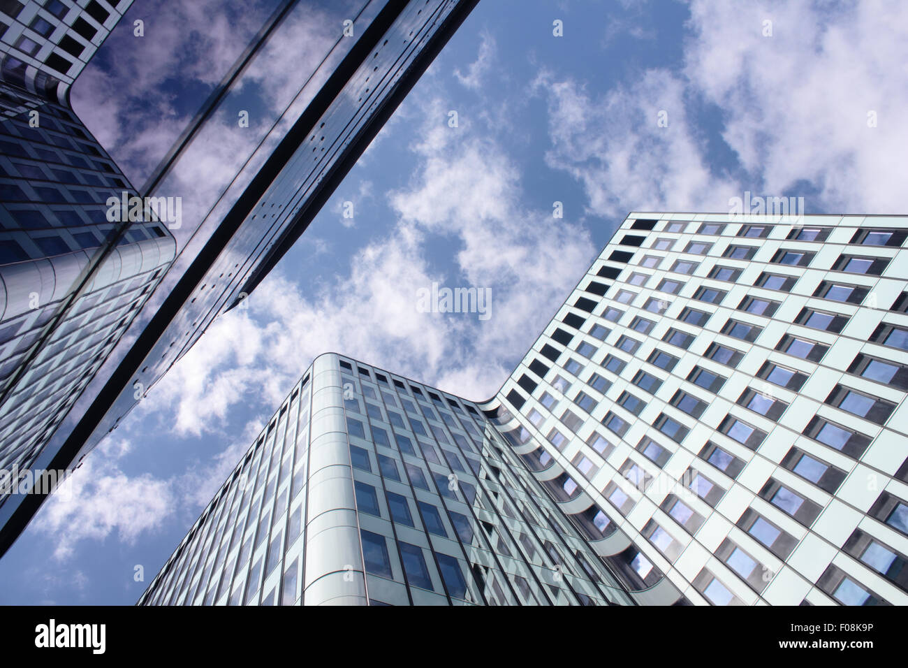 Glass facade of modern corporate buildings Stock Photo - Alamy