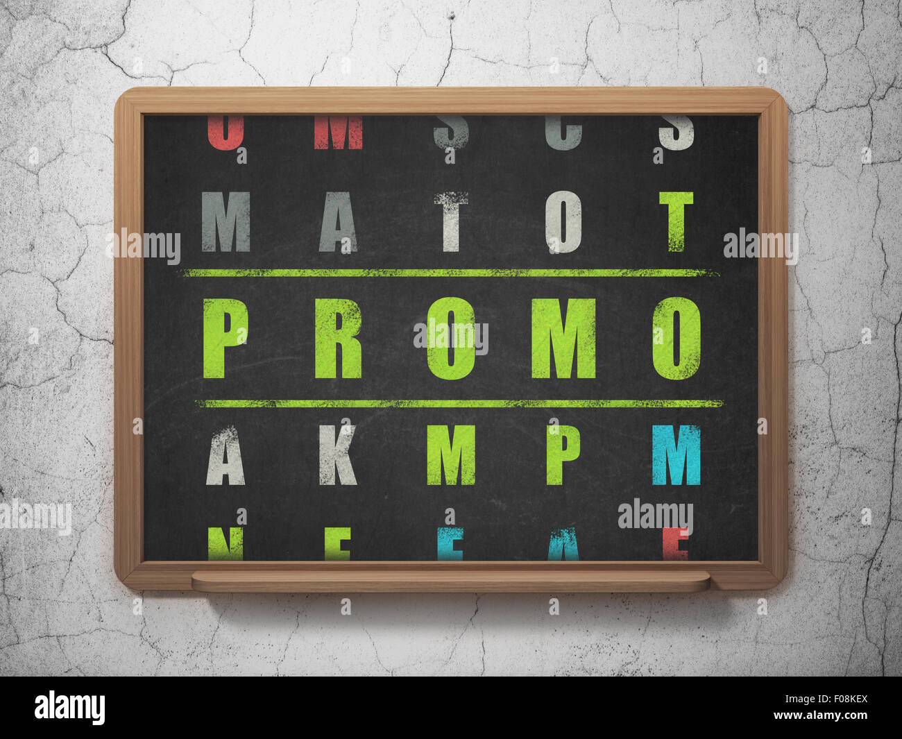 Marketing concept: word Promo in solving Crossword Puzzle Stock Photo ...