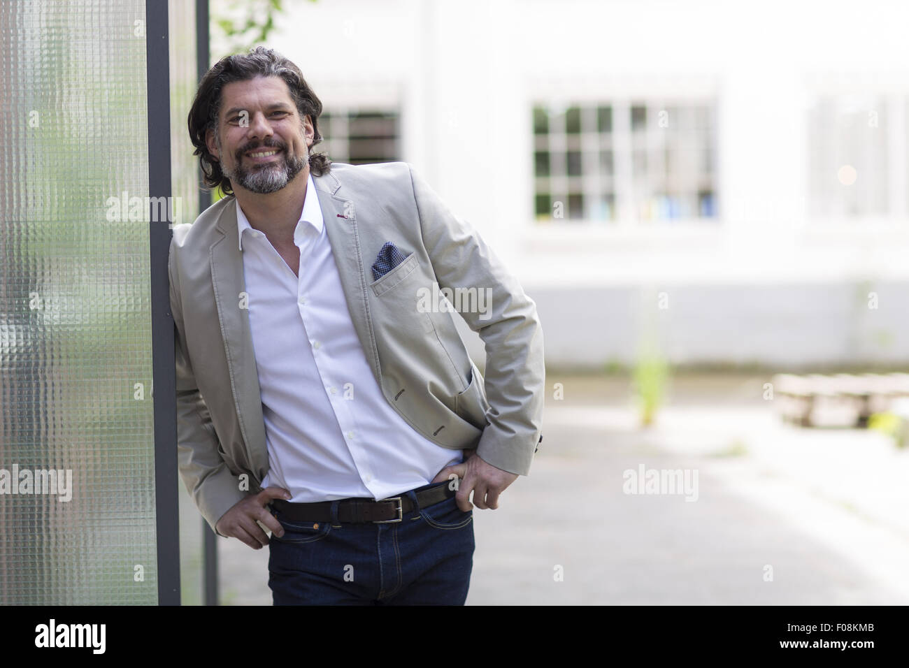 Actors promoting the new season of Rote Rosen at Briese Studios ...