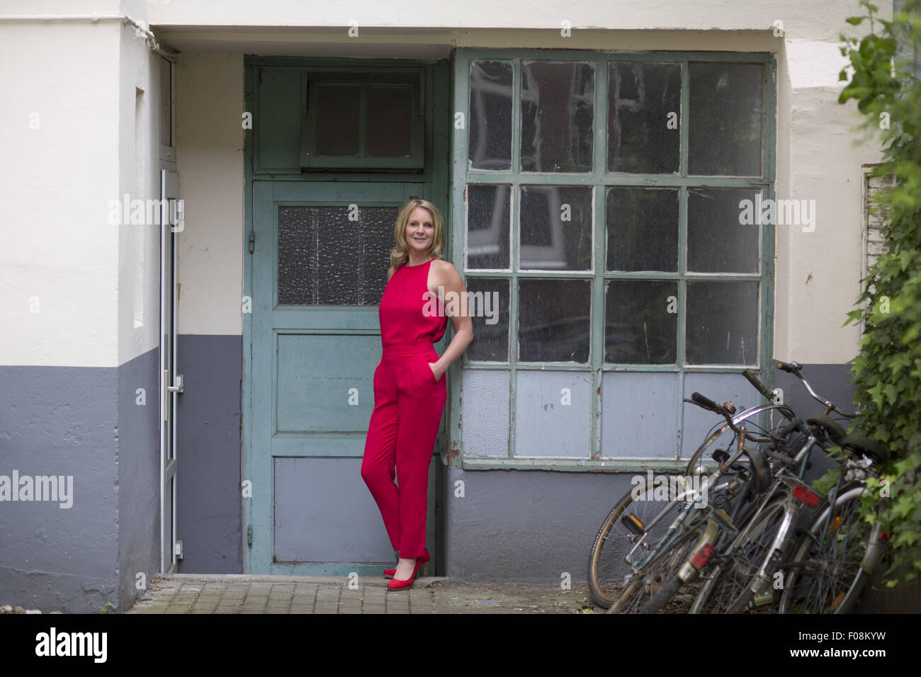 Actors promoting the new season of Rote Rosen at Briese Studios ...