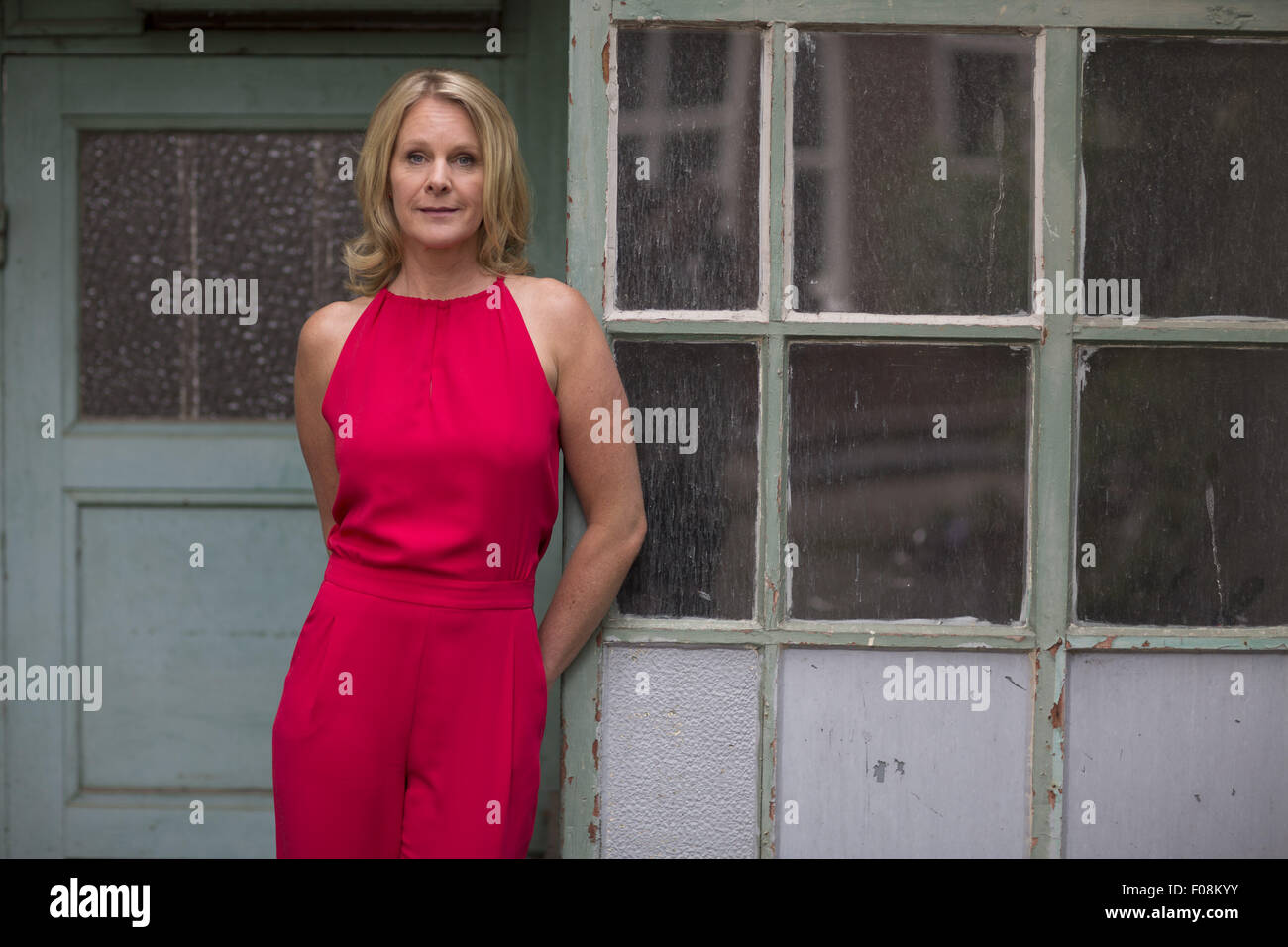 Actors promoting the new season of Rote Rosen at Briese Studios ...