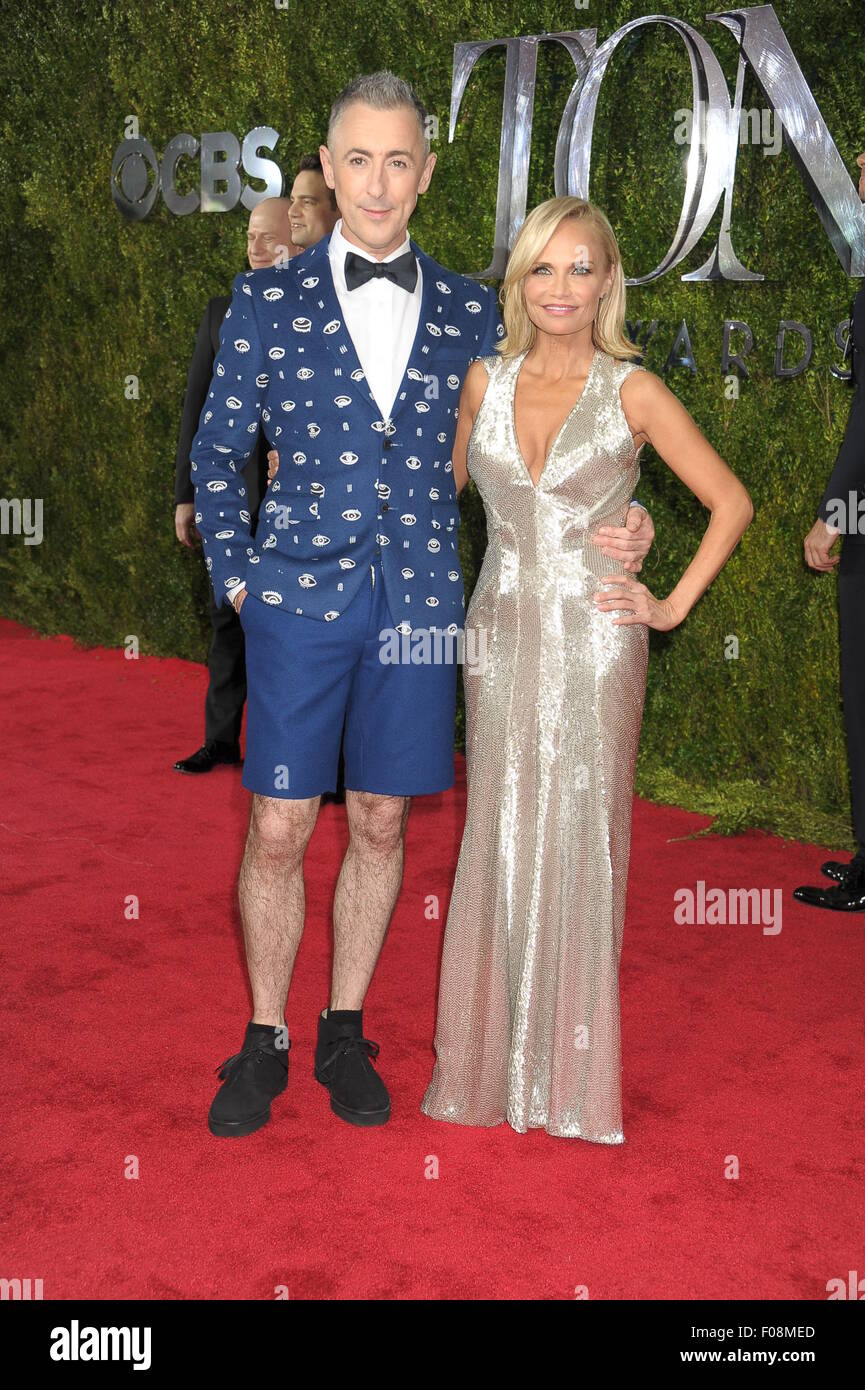 2015 Tony Awards - Red Carpet Arrivals Featuring: Alan Cumming, Kristin ...