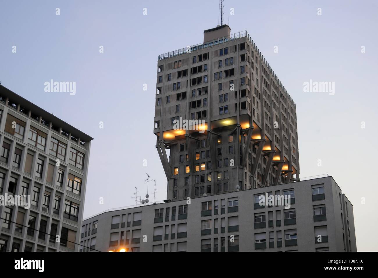 Milan, Italy, the Velasca tower Stock Photo - Alamy