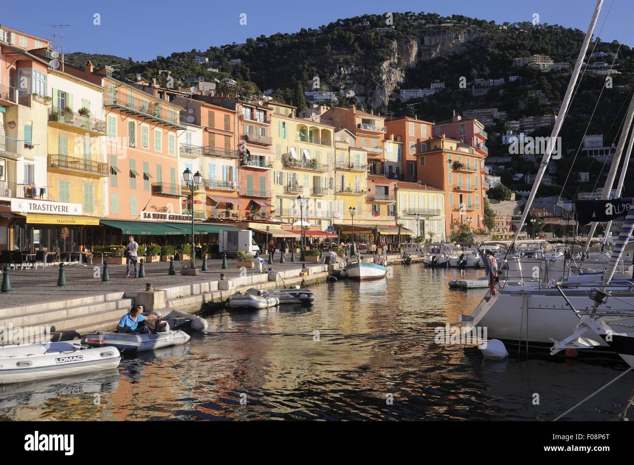 Villefranche sur mer riviera hi-res stock photography and images - Alamy