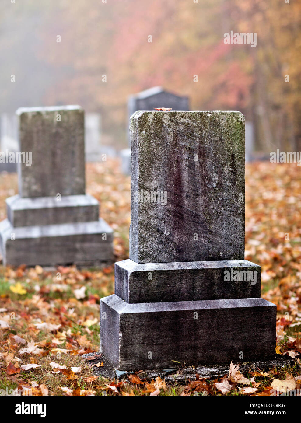 Tombstone and graves in an ancient church graveyard Stock Photo - Alamy