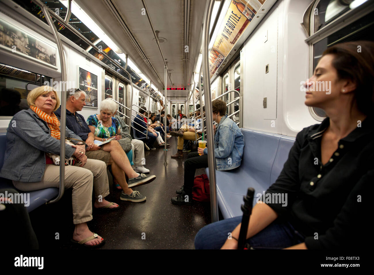 NEW YORK - SEPT 22: New York's subway system is the most extensive in ...
