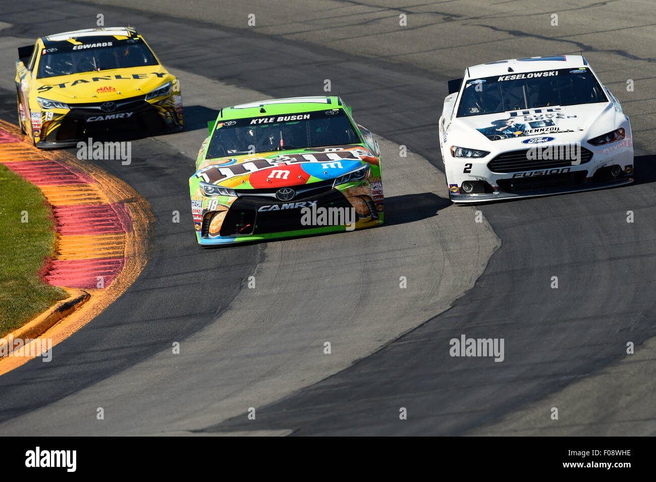 Watkins Glen, New York, USA. 9th Aug, 2015. NASCAR Sprint Cup Series ...