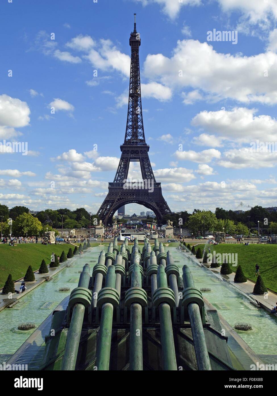 View of Eiffel Tower in Paris, France Stock Photo - Alamy