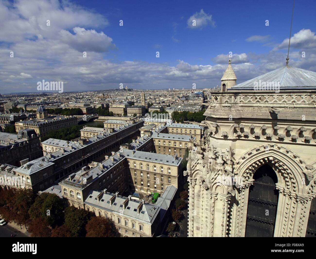 View of Notre Dame Cathedral in Paris, France Stock Photo - Alamy