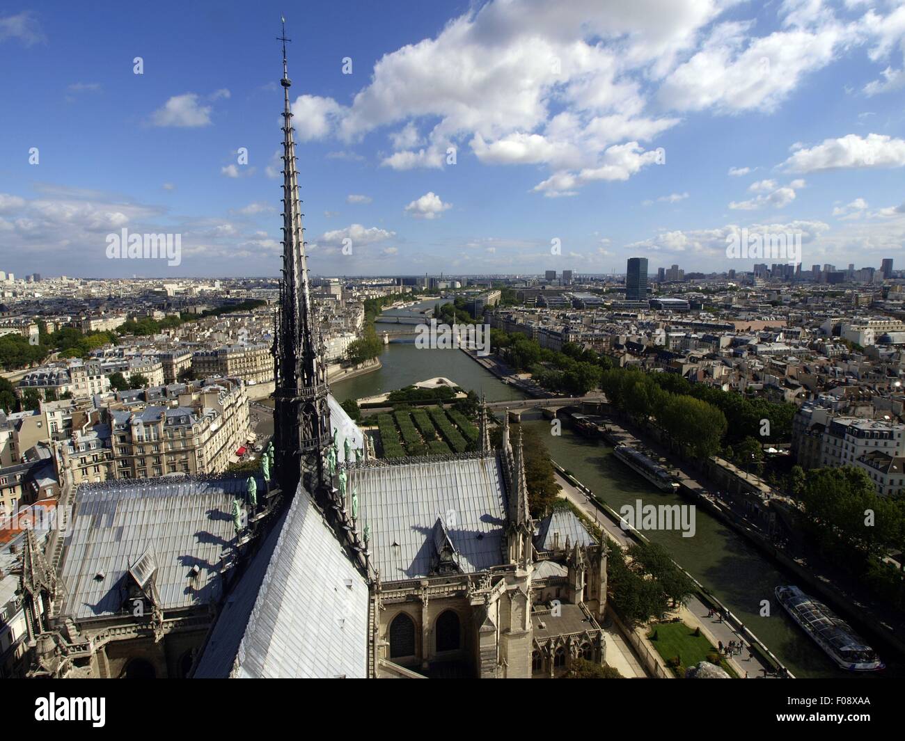 View of Notre Dame Cathedral in Paris, France Stock Photo - Alamy
