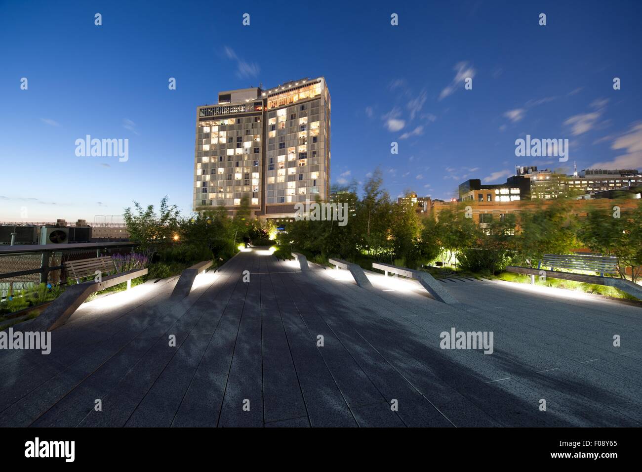 People at The Standard, High Line hotel, New York, USA Stock Photo - Alamy