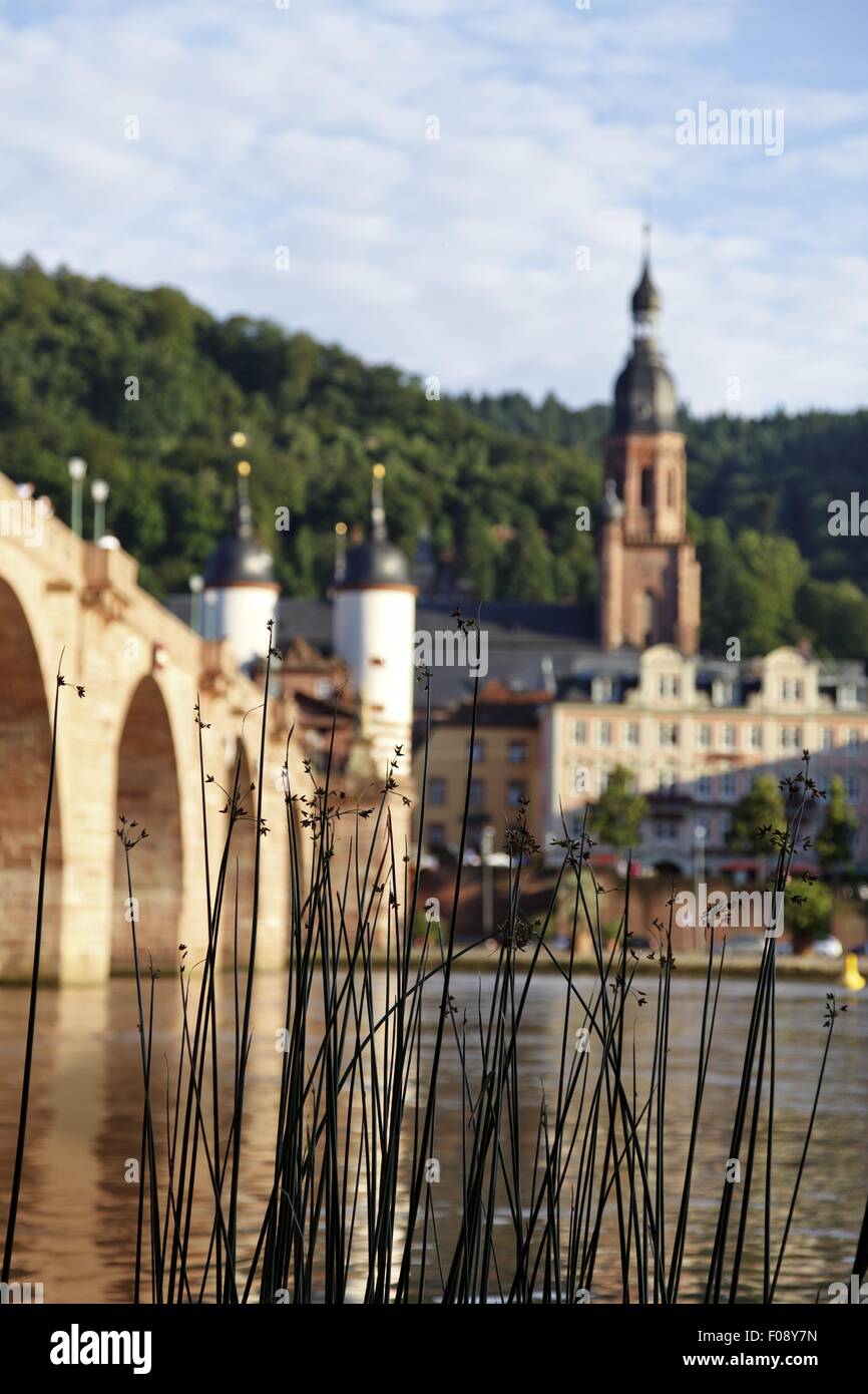 Karl theodor bridge historic historical journey karl hi-res stock ...