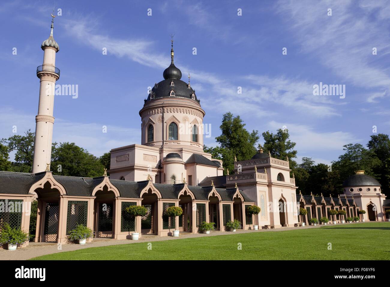Exterior of mosque in Schwetzingen, Baden-Wurttemberg, Germany Stock ...