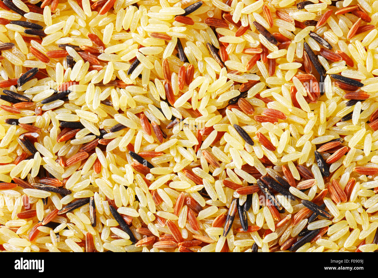 Long grain and wild rice mix Stock Photo - Alamy