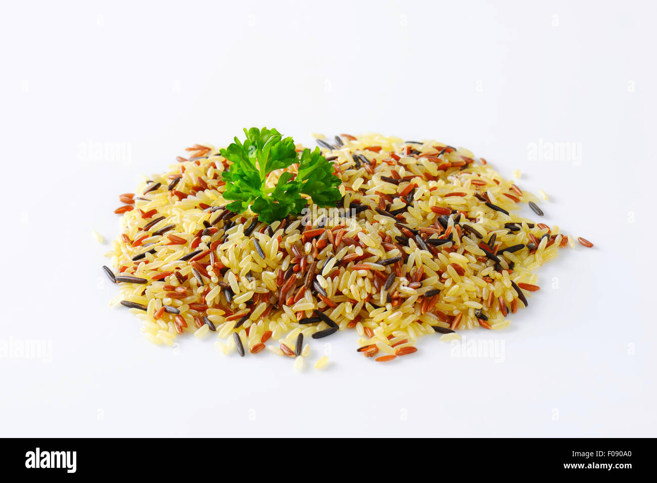 Long grain and wild rice mix Stock Photo - Alamy