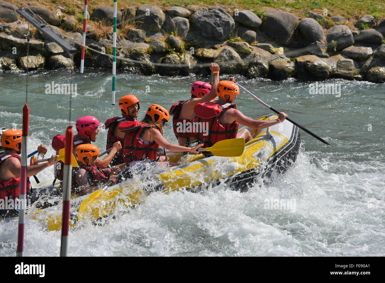 Artificial whitewater hi-res stock photography and images - Alamy