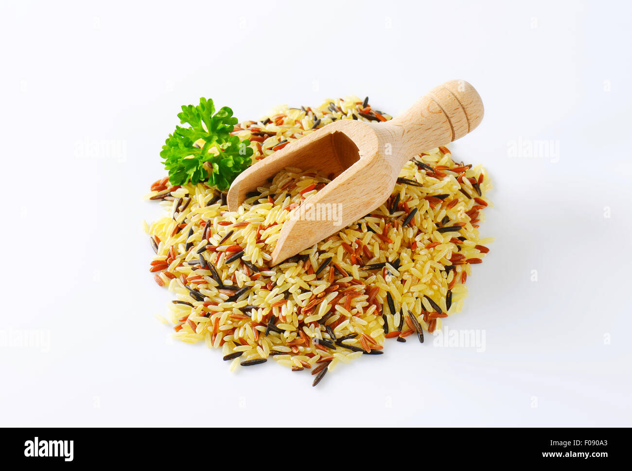 Long grain and wild rice mix Stock Photo - Alamy