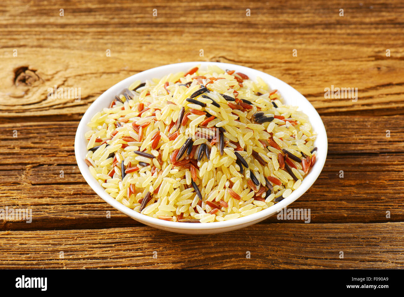 Long grain and wild rice mix Stock Photo - Alamy