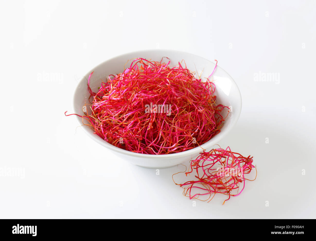 Raw food - Red beet sprouts Stock Photo - Alamy